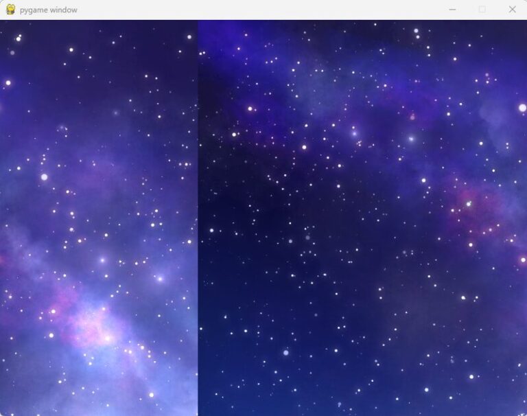 Pygameで動きのある背景を作る！簡単なスクロール実装ガイド - 完全独学Python